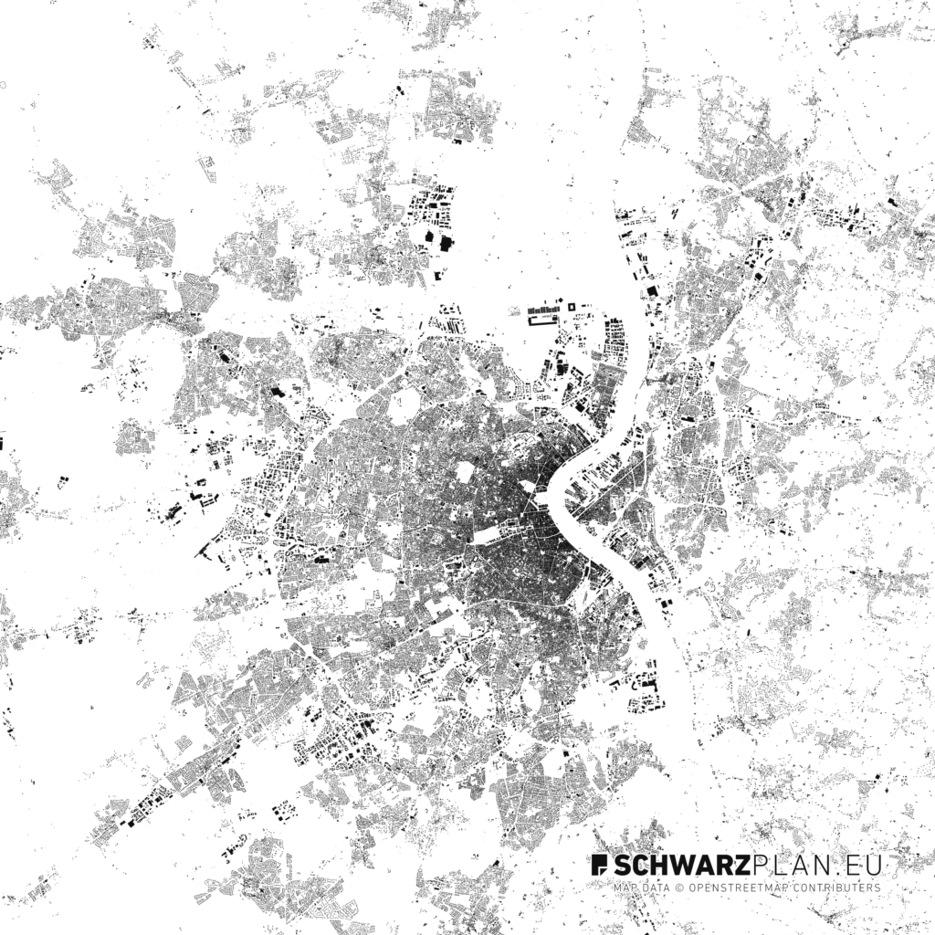Free Siteplans & Figure Ground Plans for download - SCHWARZPLAN.eu