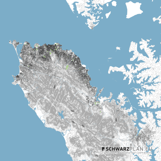 Figure Ground Plan & Site Plan of Freetown for download as PDF, DXF ...